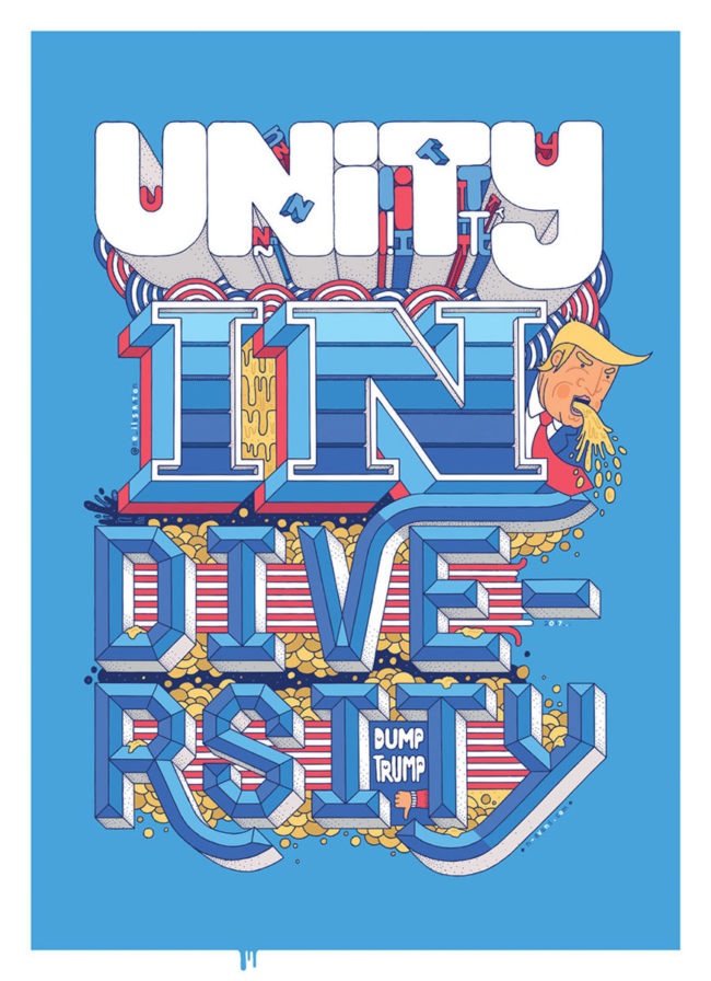 'Unity In Diversity' - Nathan Evans Illustration